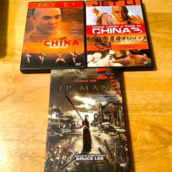 Media | Jet Li Once Upon A Time In China 13 Ip Man Donnie Yen Dvd Set ...